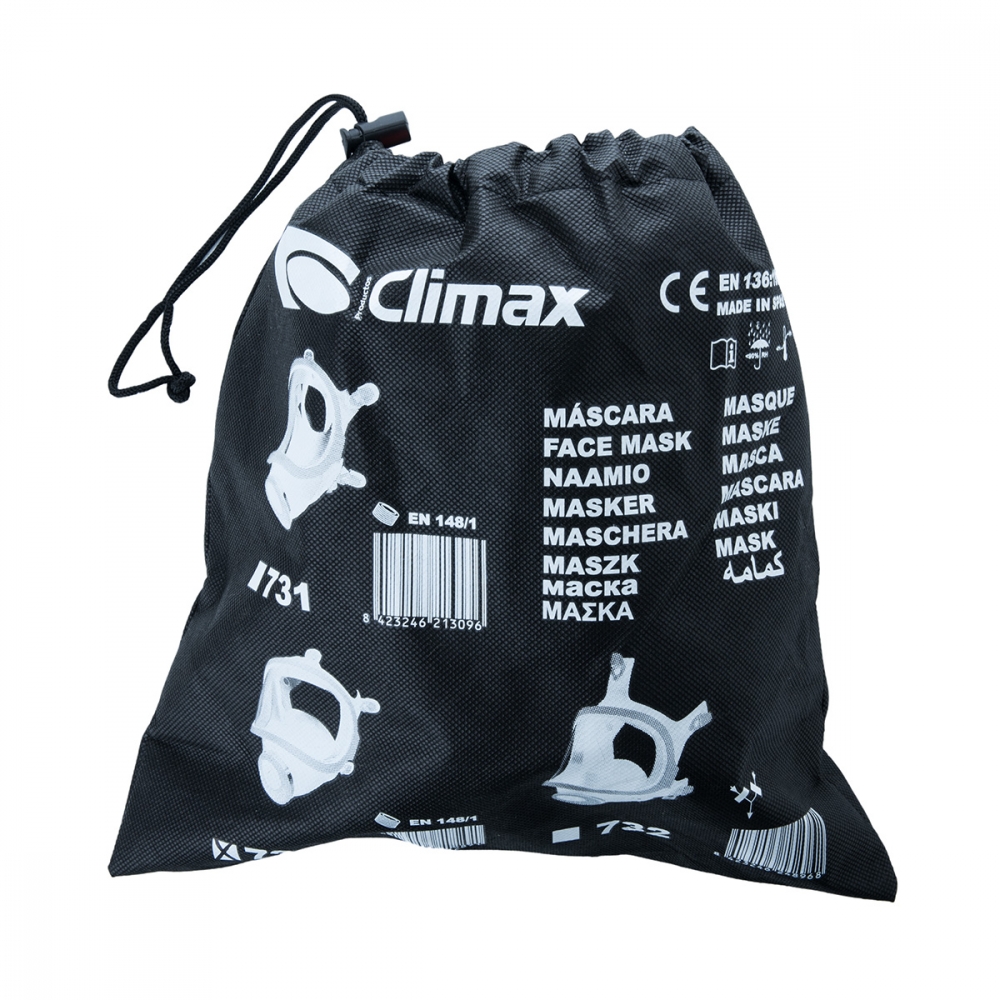 CLIMAX HEL GASSMASKE 732-N | Safety First | Tunnel fluktmasker ...