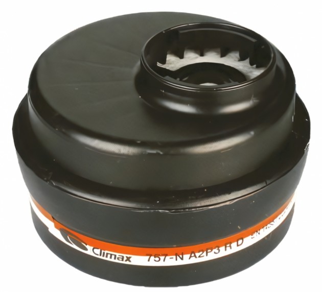 Climax filter 757 -N A2 P3 - 2 stk. | Safety First | Tunnel fluktmasker ...